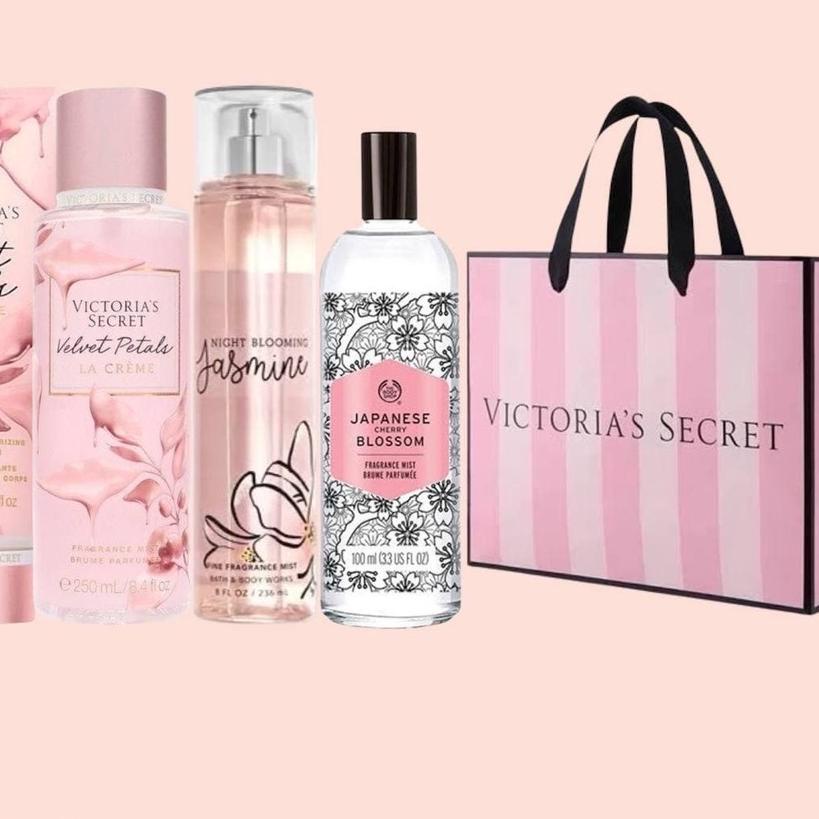 Jual 4 BOTOL PAPERBAG PAKET LENGKAP VICTORIA SECRET BATH AND BODYWORKS ...
