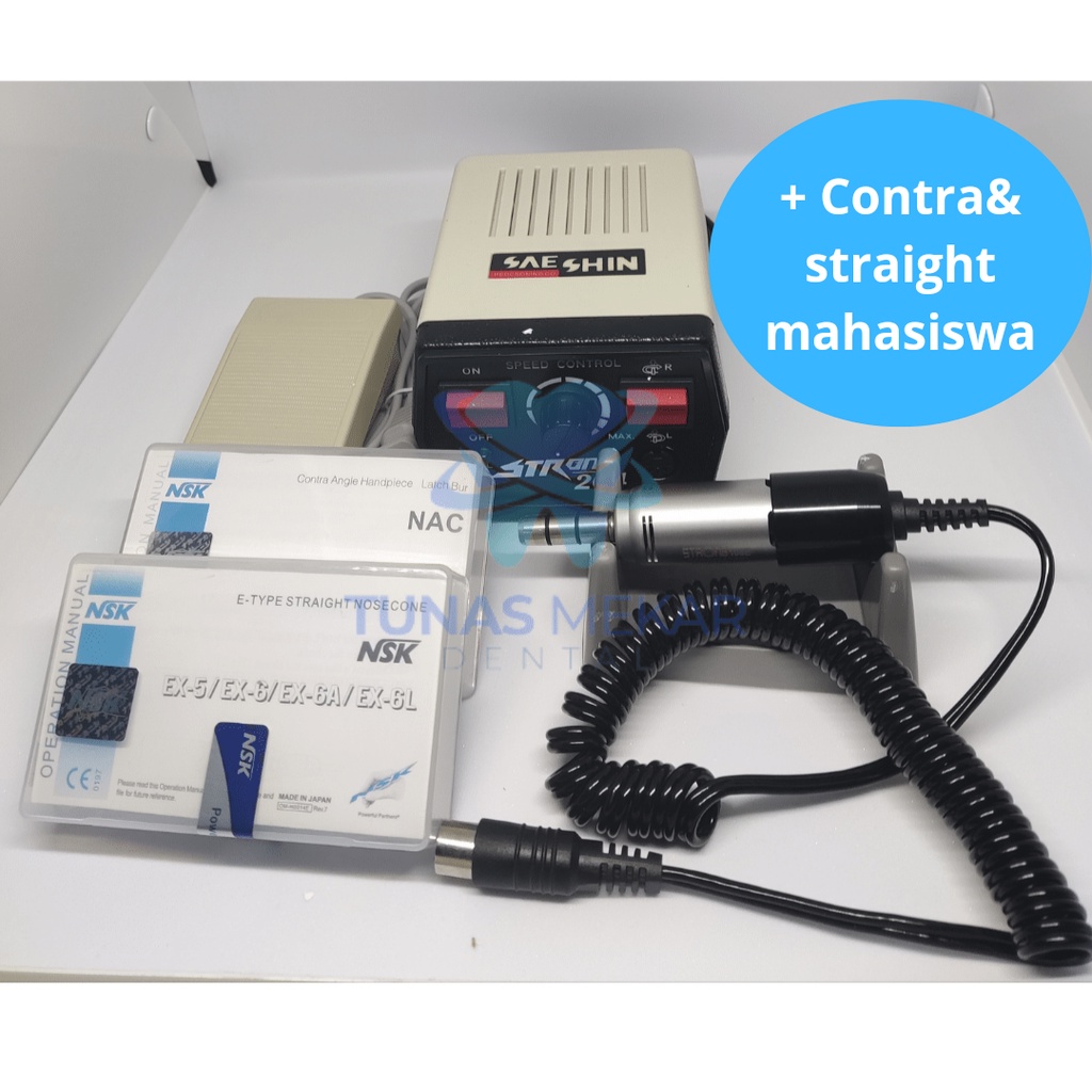 Jual Micromotor Mikromotor STRONG 204 Mahasiswa Contra Dan Straight ...