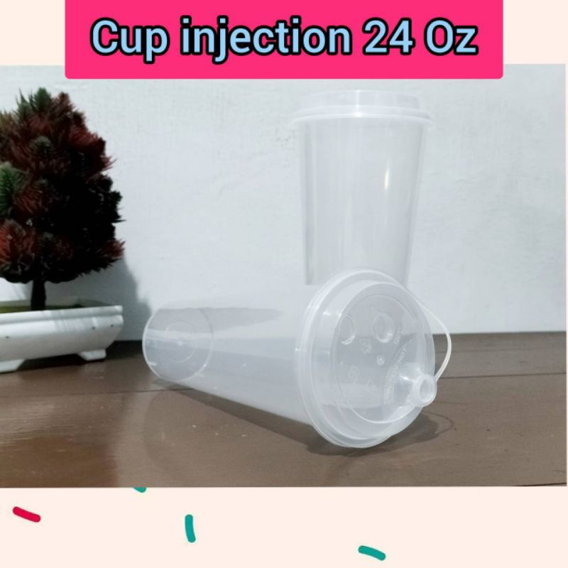 Jual Cup Injection Merk Victory 24Oz (700 ml) | Shopee Indonesia