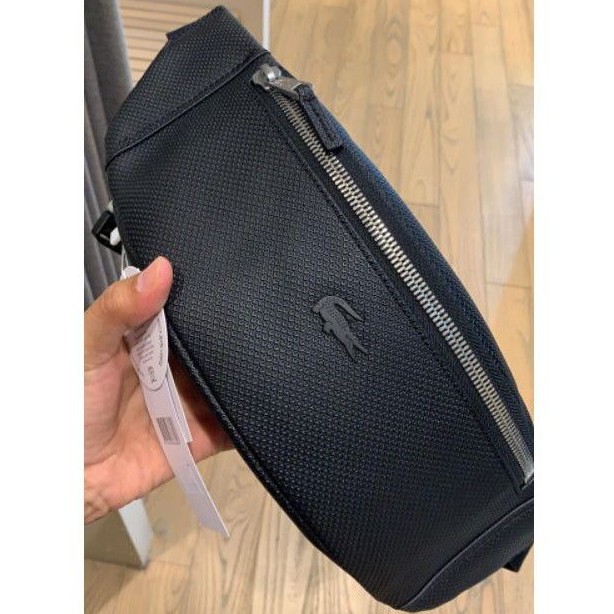 LACOSTE CHANTACO SOFT LEATHER BUM BAG ORIGINAL
