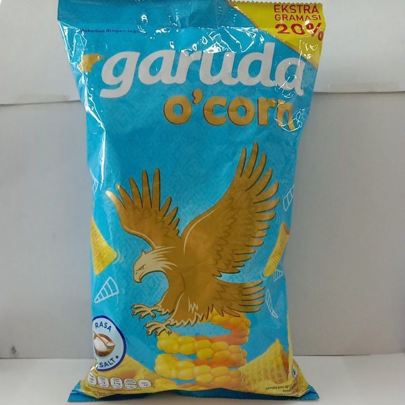 Jual Garuda O'CORN sea salt 75 + 15 gram | Shopee Indonesia
