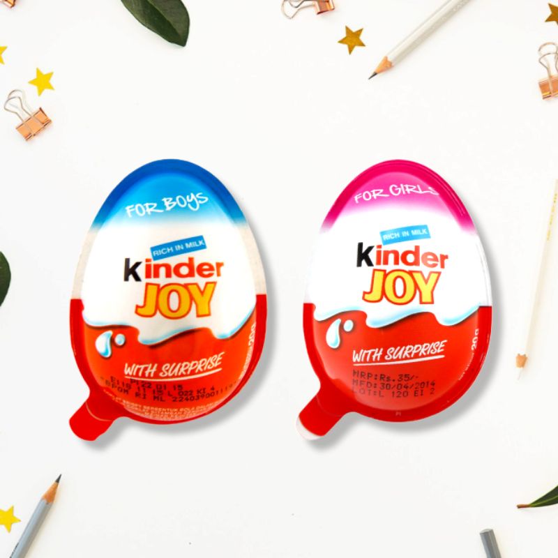 Jual Kinder jOY Chocolate Crispy Girls & Boys 20g | Shopee Indonesia