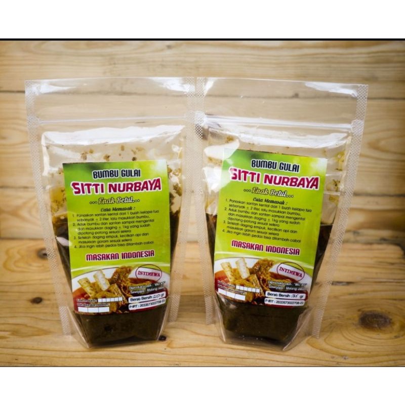 Jual Bumbu Rendang Sitti Nurbaya Asli Padang Halal MUI | Shopee Indonesia