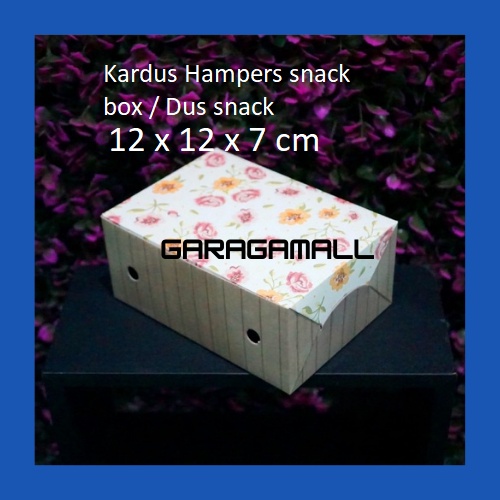 Jual Kotak kue dus snack kardus hampers dus kue snack box kotak snack ...