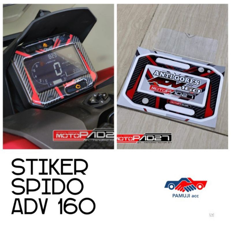 Jual Stiker Spidometer Speedometer Adv 160 Motopad | Shopee Indonesia