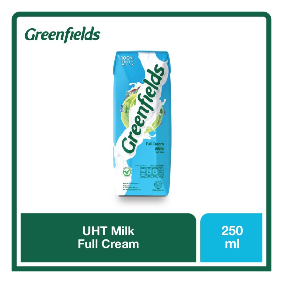 Jual Susu Greenfields UHT 125/200/250 ml Full Cream Coklat Strawberry ...