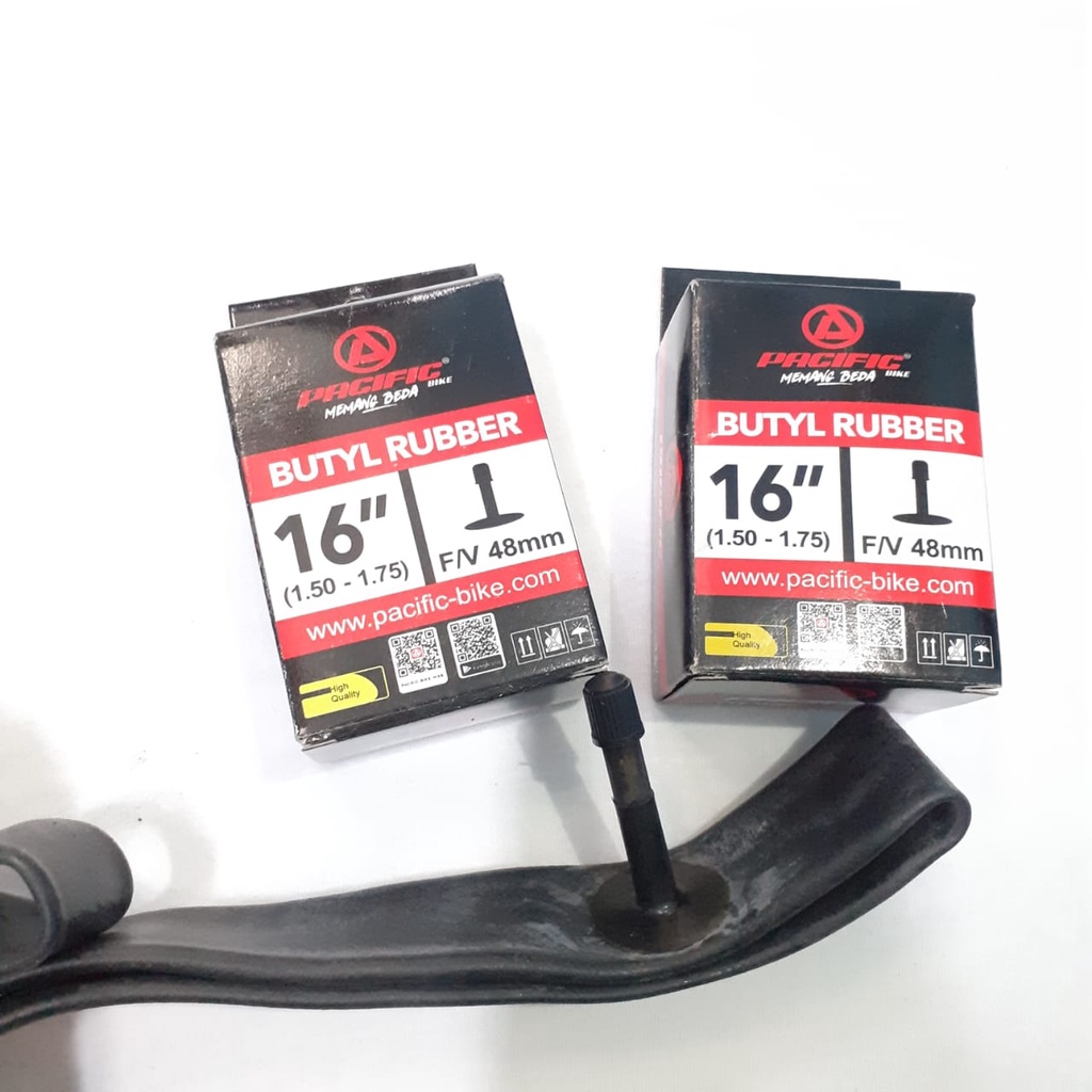 Jual BAN DALAM SEPEDA 16 x 1.50 1.75 AV 48MM KENDA DUS PACIFIC | Shopee Indonesia