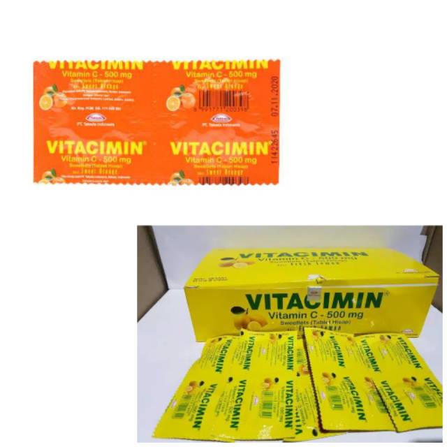 Jual Vitacim orange &lemon isi 2 btir | Shopee Indonesia