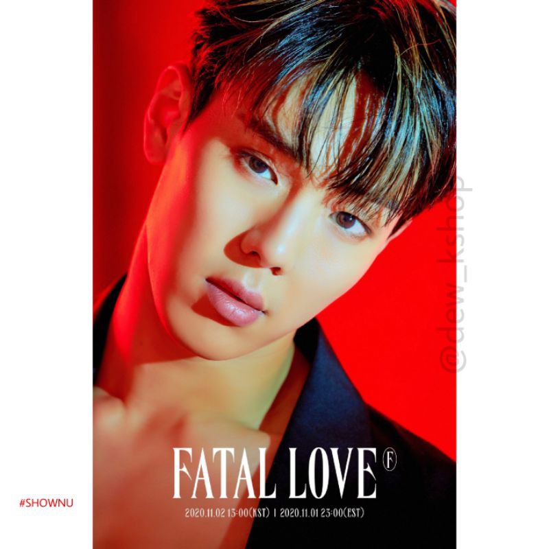 Jual POSTER MONSTA X - FATAL LOVE CONCEPT PHOTO FROM VER.01 (MEMBER) | Shopee Indonesia