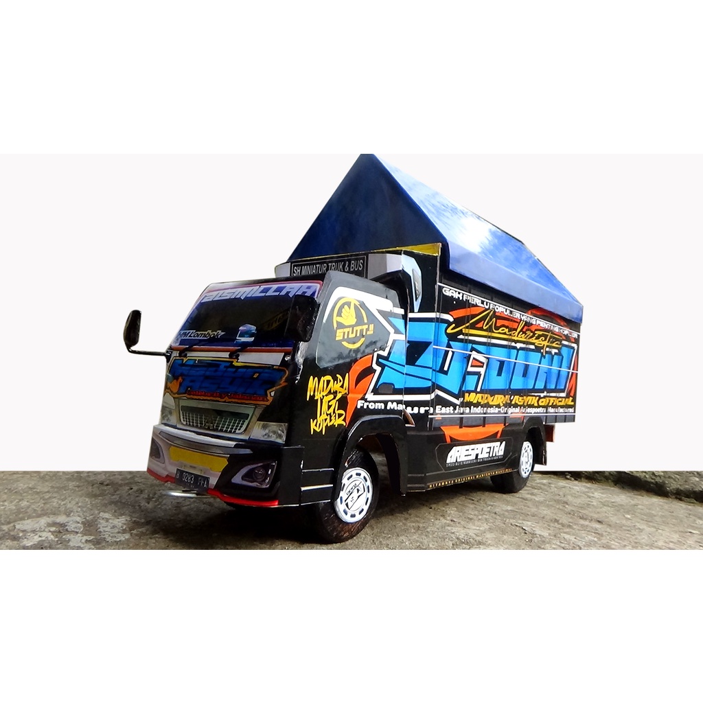 Jual miniatur truk oleng madura asyik | Shopee Indonesia