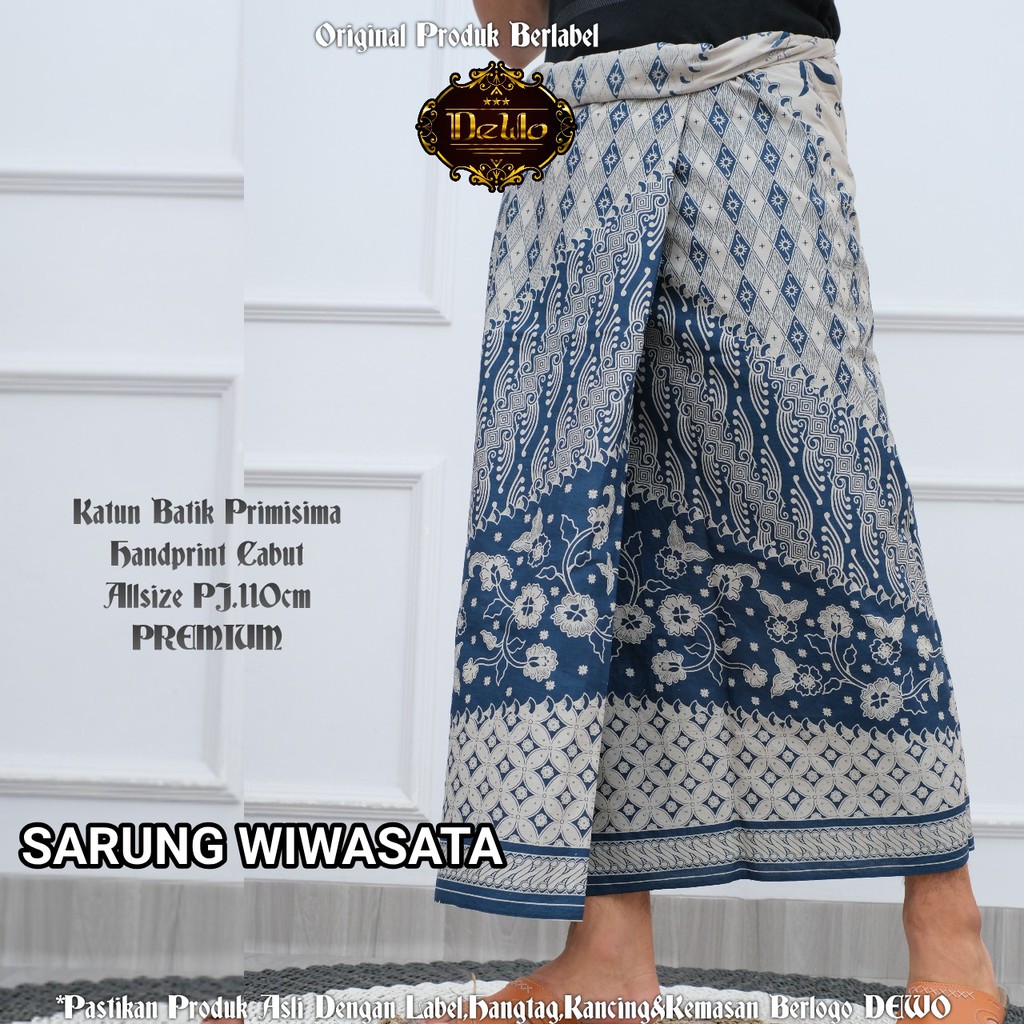Jual WIWASTA Sarong Sarung Batik Pria Cowok Dewasa Premium Motif Batik ...