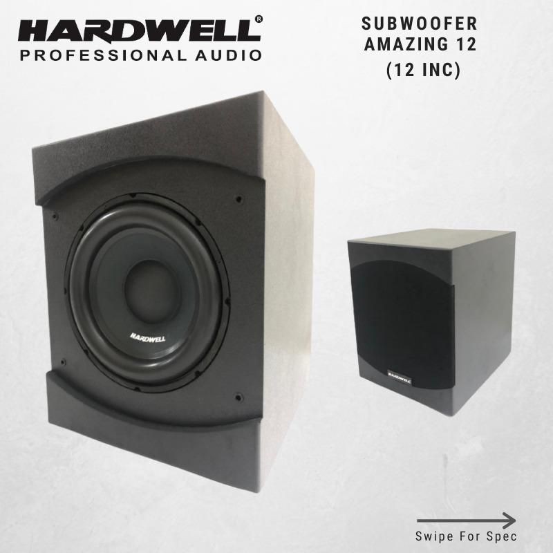 Jual Subwoofer Active Hardwell Amazing 12 Original 12 inch Aktif | Shopee Indonesia