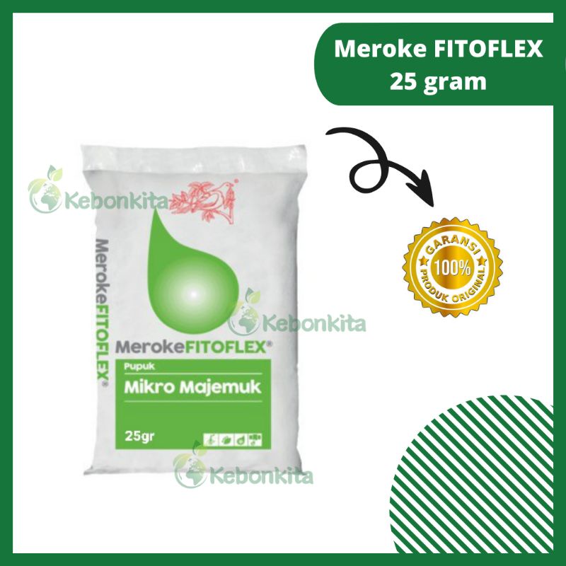 Jual Meroke FITOFLEX Kemasan Pabrik 25 gram - Pupuk Mikro Lengkap ...