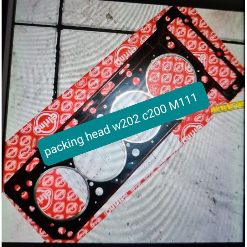 Jual packing head w202 c200 M111 elring sparepart Mercy | Shopee Indonesia