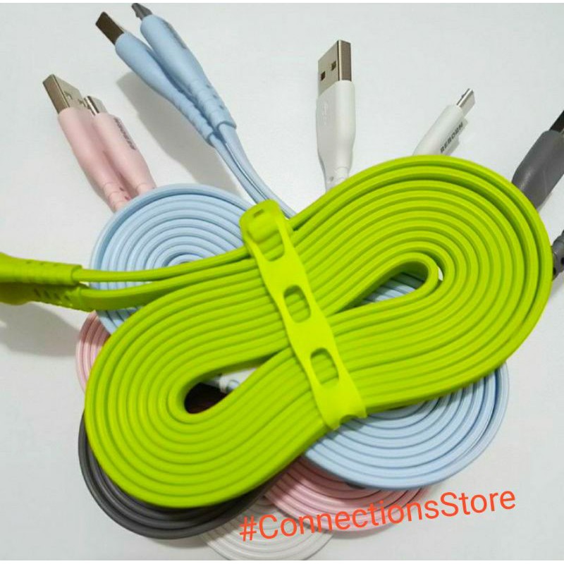 Jual Kabel Data Reborn Lightning Panjang 2 Meter Support Fast Charging ...