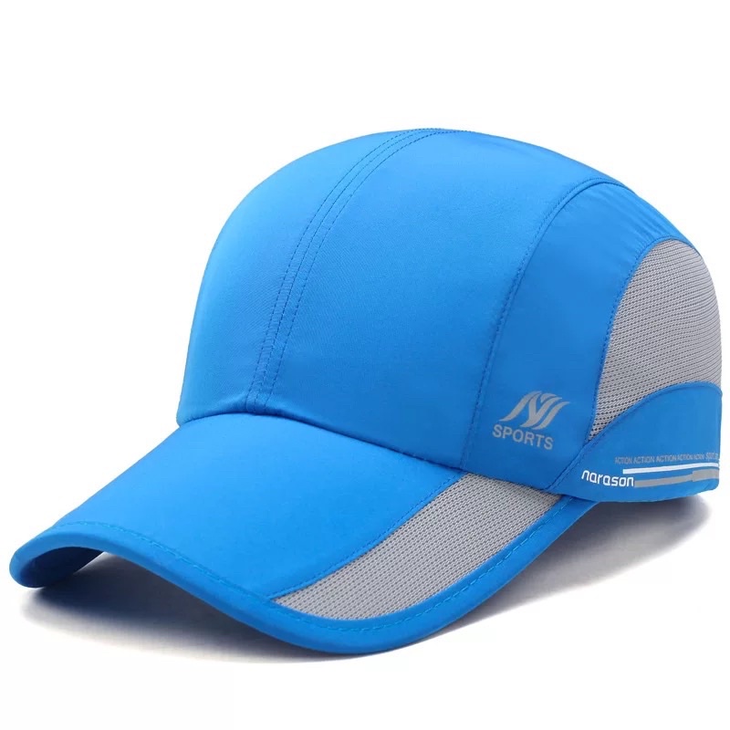 Jual Topi Baseball Pria Wanita Quick Drying Cap Sports Outdoor Hat Topi ...
