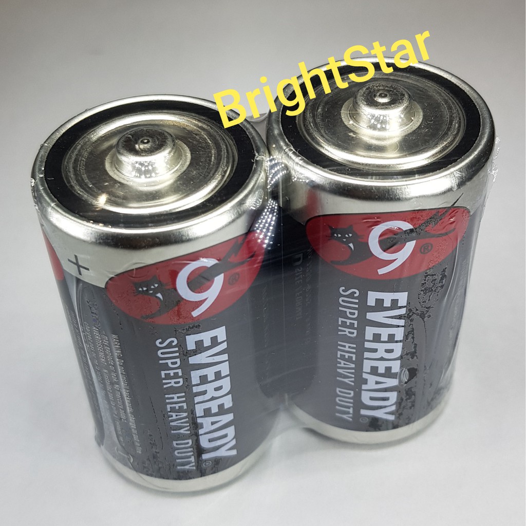 Jual Eveready Baterai (Battery/Batre) Besar Hitam 1250 Size D / R20S (2 ...