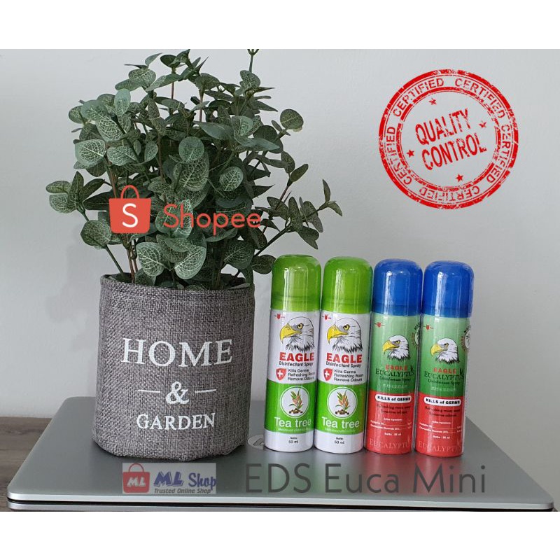 Jual eagle eucalyptus disinfectant spray 50ml - eds mini travel size | Shopee Indonesia