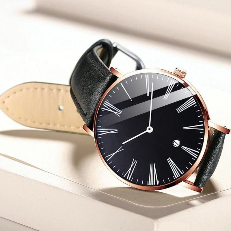 Jual jam tangan pria elegan mewah full stiles tipis Sempel tali pasir ...