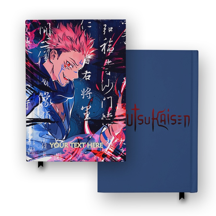 Jual Notebook Anime Jujutsu Kaisen Yuji Itadori Ryomen Sukuna Hardcover ...