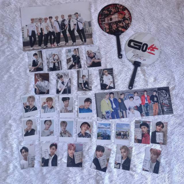 Jual [SALE] Fankit Stray Kids Album Go Life Poster Banner Polaroid ...