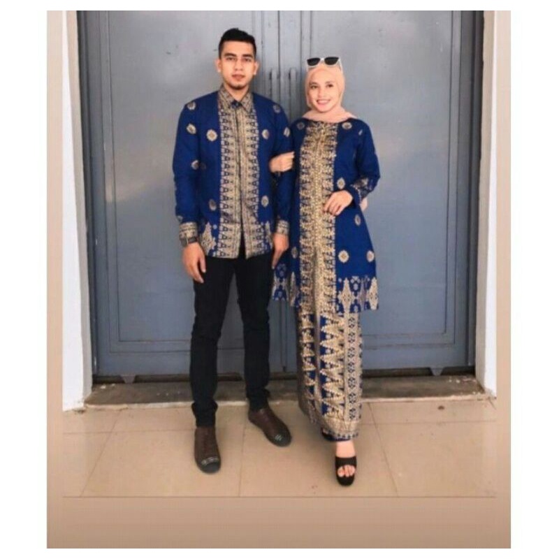 Jual Setelan Songket/Baju Kurung Palembang/Baju Kondangan Couple-Family ...