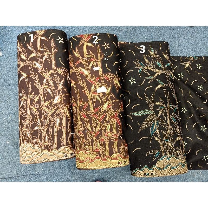 Jual Kain Batik Motif Bambu. Bahan Primis Batik Gusti Buwono Per 1 ...