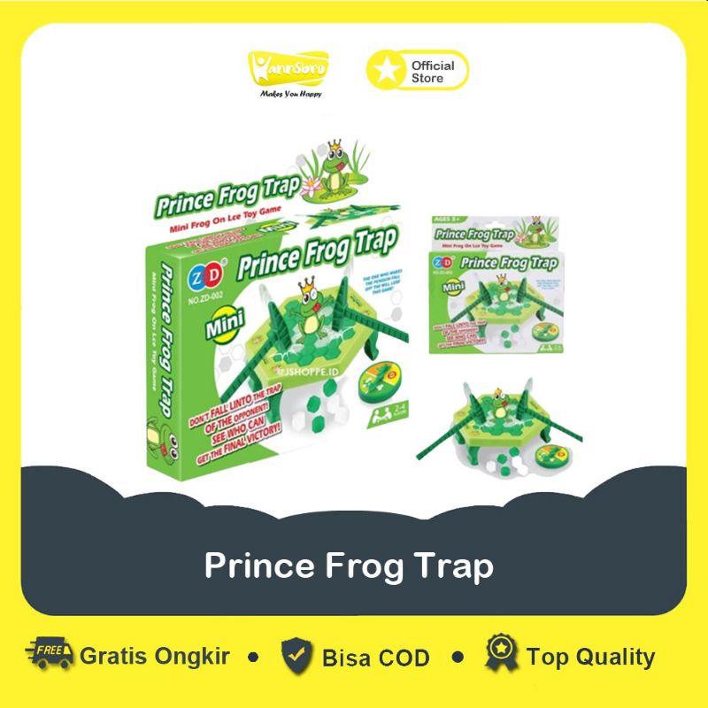 Jual HANNSBRO Mini Prince Frog Trap Sejenis Mini Penguin Trap / Penguin ...