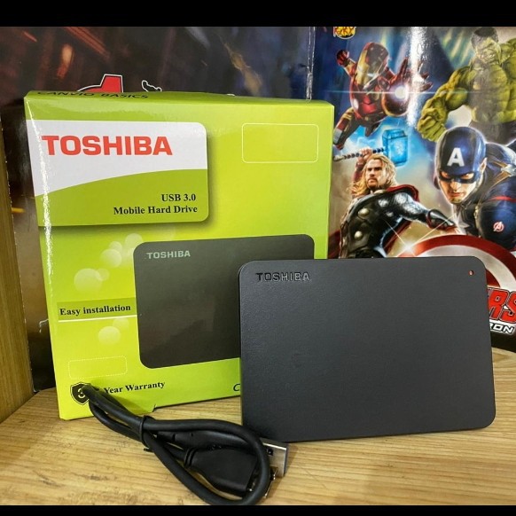 Jual TOSHIBA CANVIO BASICS 500GB - HDD Hardisk Eksternal External 2.5" | Shopee Indonesia