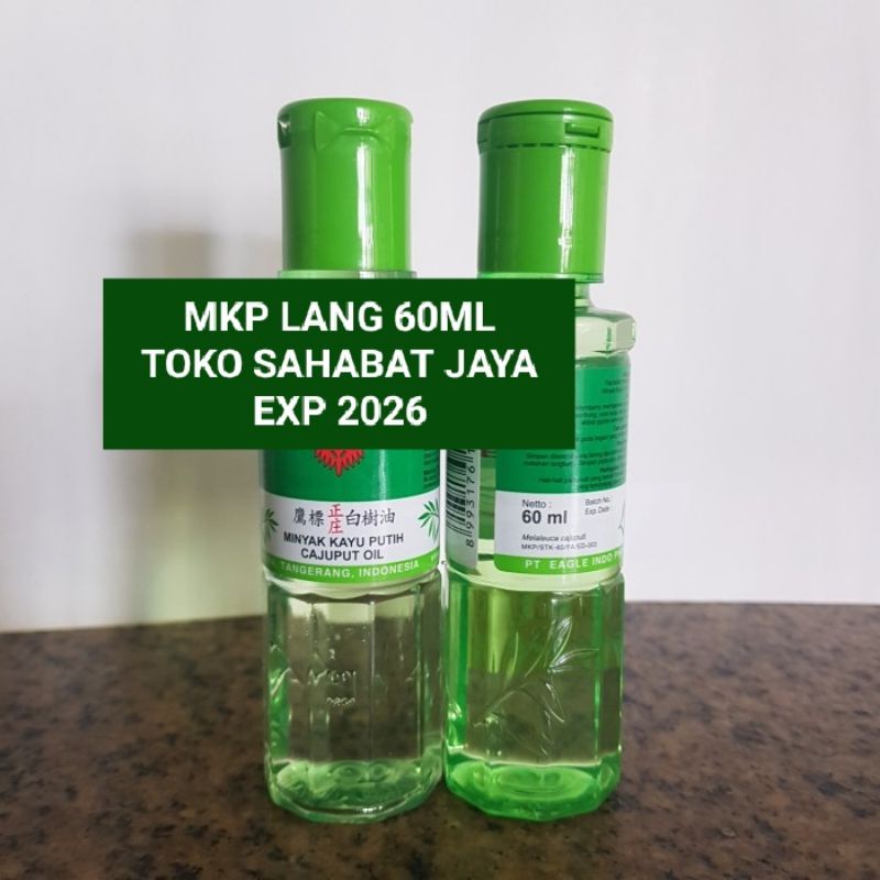 Jual Minyak Kayu Putih Caplang MKP lang 60ml | Shopee Indonesia