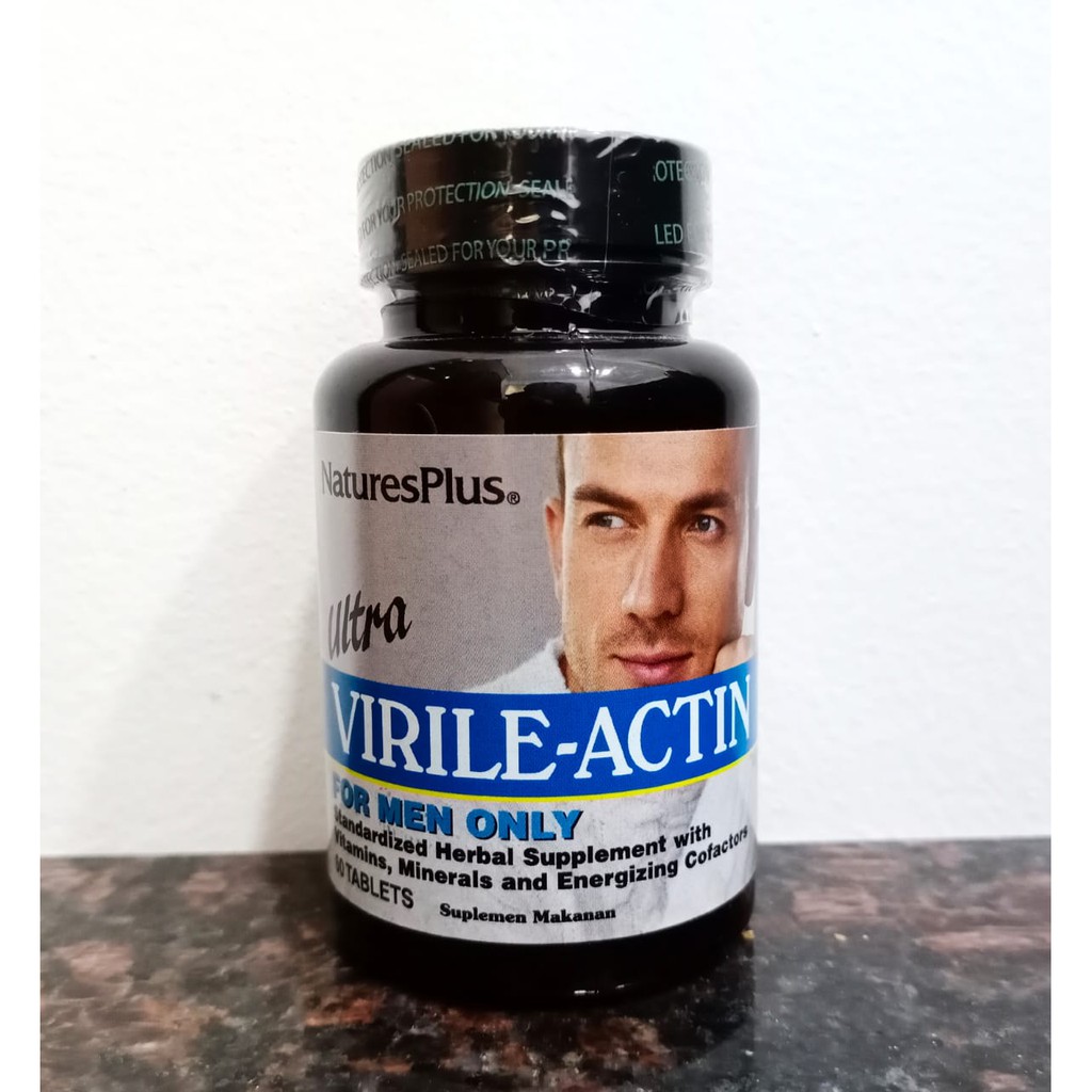Jual Nature's Plus Ultra Virile Actin 60 tablet (Untuk Pria) | Shopee ...