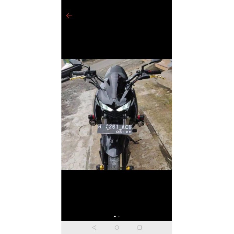 Jual headlamp ninja sugomi lampu vixion mt15 mt25 xabre headlight ...