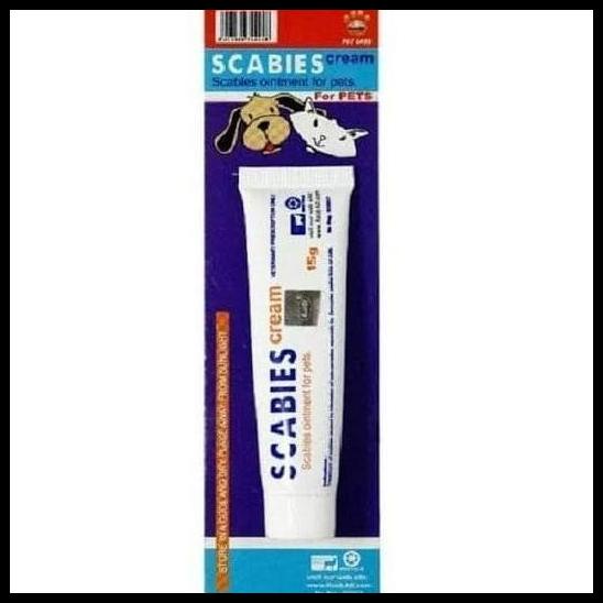 Jual Scabies Cream 15G Obat Salep Kulit Jamur Gatal Kucing Anjing 15 G ...