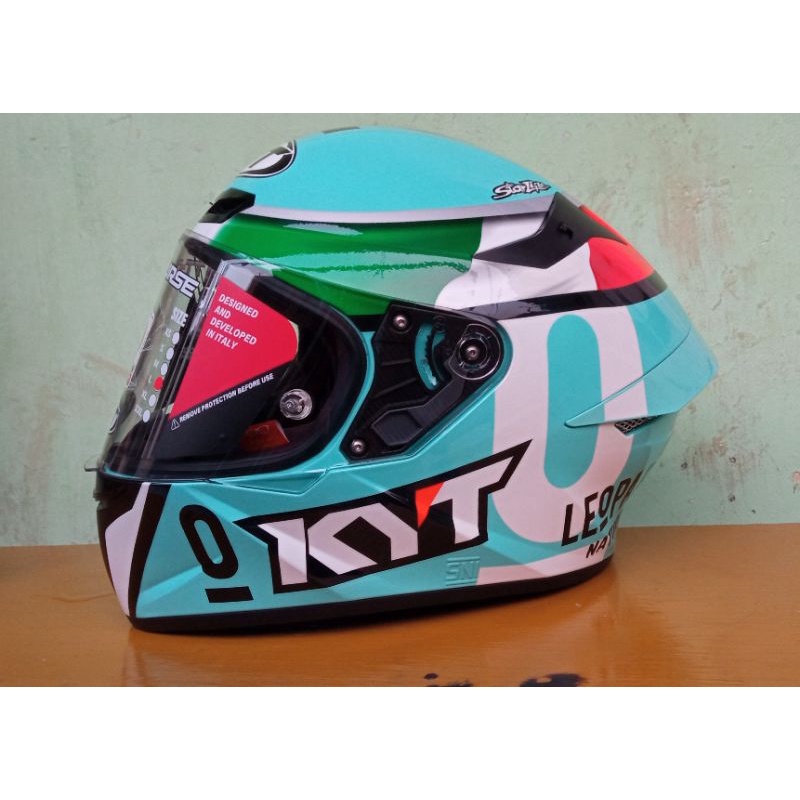 Jual Helm KYT TT Course Dalla Porta Leopard | Shopee Indonesia