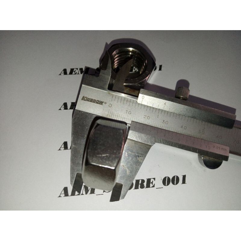 Jual Mur M20 stainless 304 THE A2-70 | Shopee Indonesia