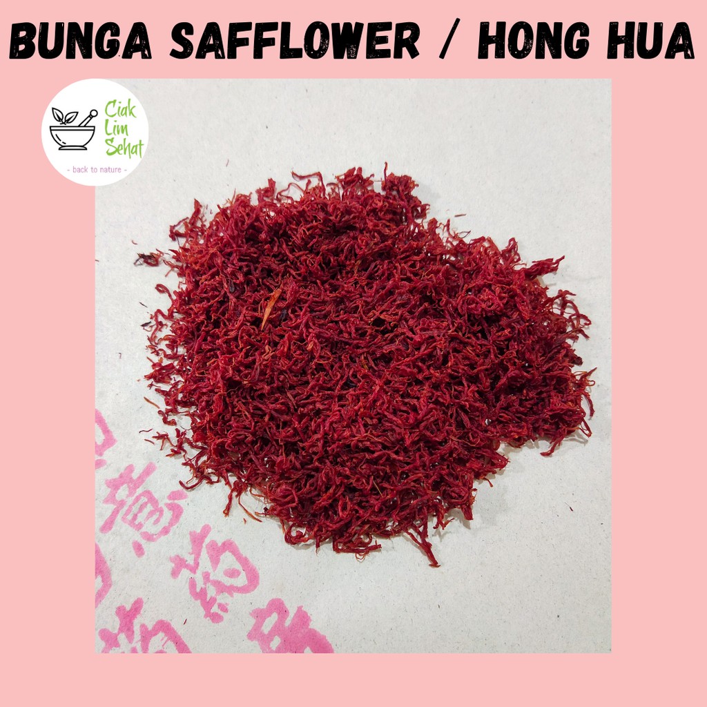 Jual Hong Hua / Bunga Merah / Bunga Saffron China / Bunga Safflower (3 ...