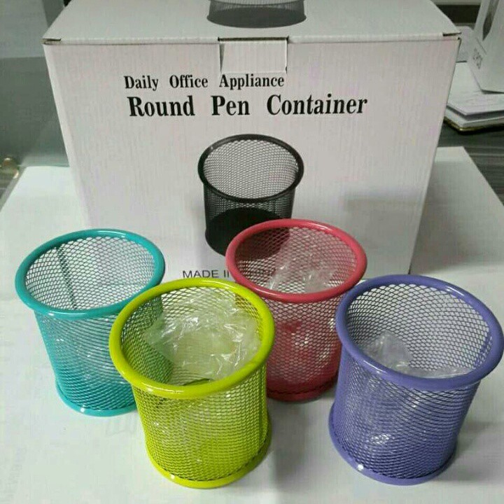 Jual Tempat Pulpen-Tempat Pensil-Tempat Alat Tulis Model Jaring Besi ...