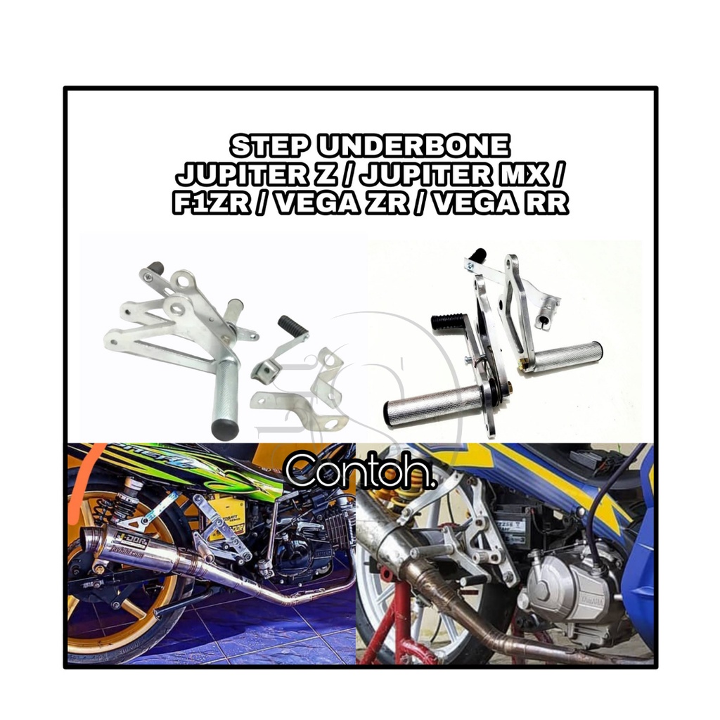 Jual foot step underbone jupiter mx jupiter z f1zr vega zr vega rr ...