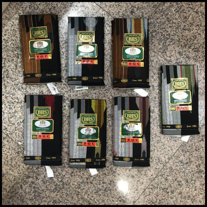 Jual Sarung Bhs Sgc Special Hitam Full Sutra | Shopee Indonesia