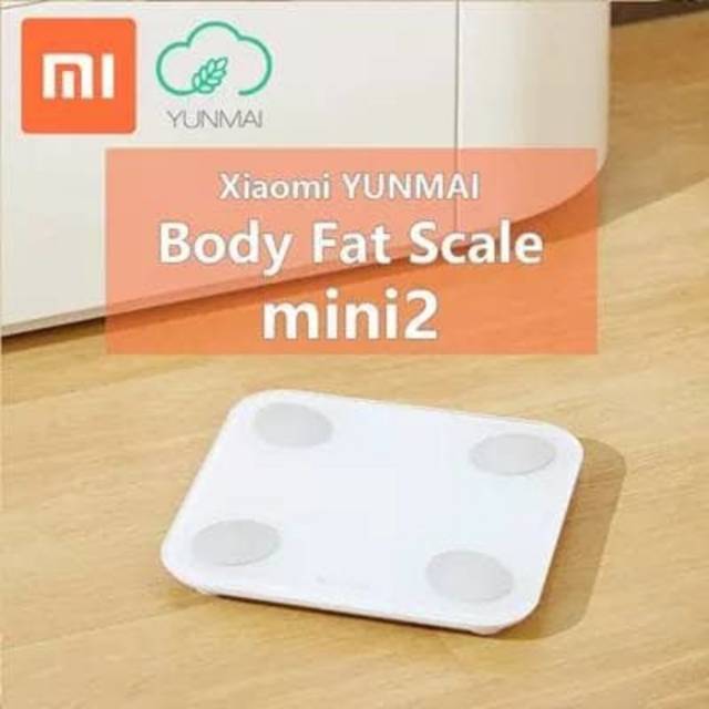 Jual Xiaomi Yunmai Mini Smart Scale 2/Timbangan Badan/Body fat analyzer ...