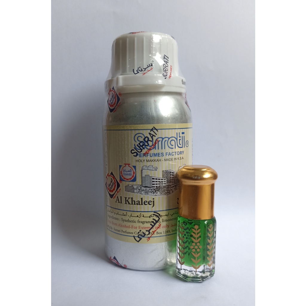 Jual Al Khaleej Surrati ORIGINAL SAUDI 3 ML 6 ML 12 ML | Shopee Indonesia