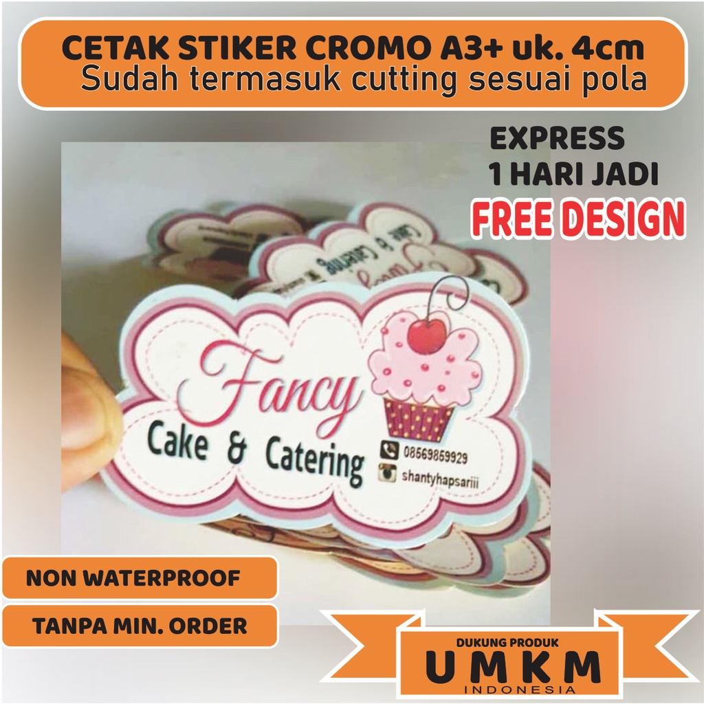 Jual Cetak Stiker cromo / Cetak Stiker Label Kemasan / Label Usaha ... Jual Cetak Stiker cromo / Cetak Stiker Label Kemasan / Label Usaha ...