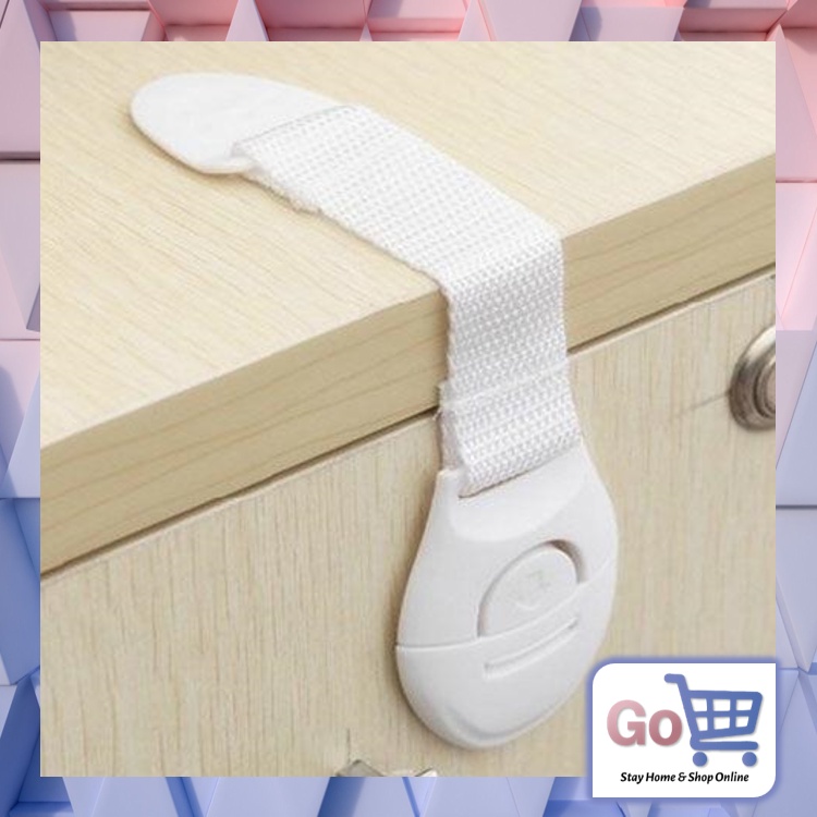 Jual Go - 8035 Tali Pengunci Lemari Rak / Tali Pengait Lemari Pintu ...