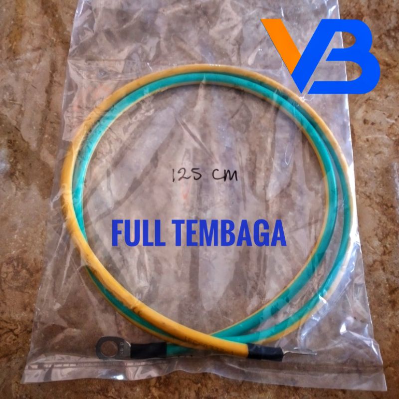 Jual Kabel Aki Mobil 125cm Full Tembaga Asli Kabel Aki Kabel Accu Kabel ...