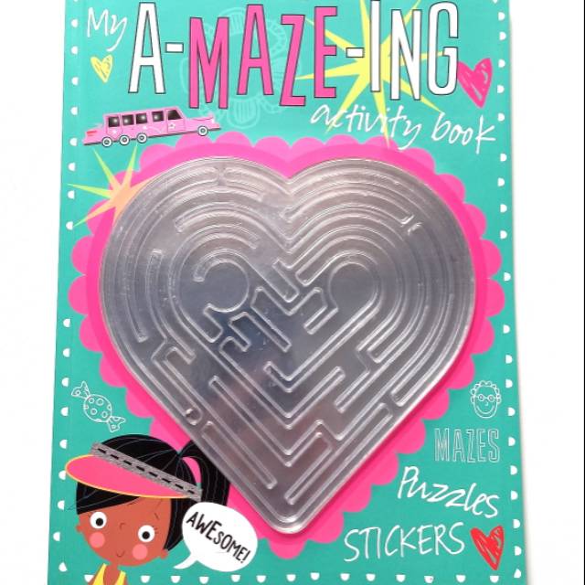Jual My A-MAZE-ING Activity Book | Shopee Indonesia
