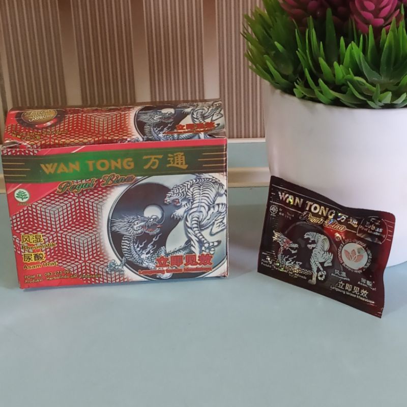 Jual KAPSUL WANTONG OBAT ASAM URAT OBAT RHEUMATIK (1Box isi 20Sachet ...