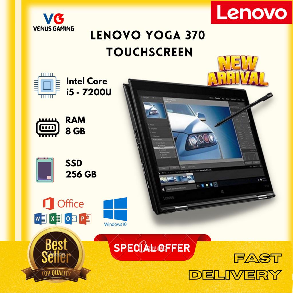 Jual Laptop Mulus Lenovo Yoga 370 Flip / Touchscreen / Pen Stylish ...