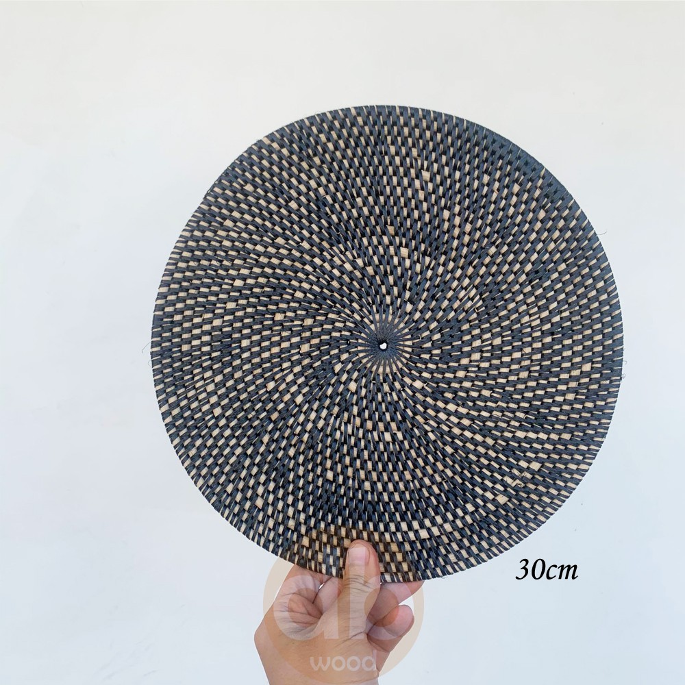 Jual Alas Piring Rotan | Tatakan Piring Rotan | Placemat Rotan | Shopee ...
