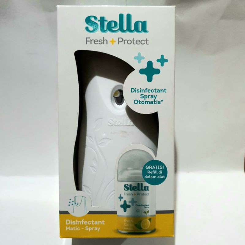 Jual STELLA MATIC OTOMATIS 225ML PINK/HIJAU/UNGU PENGHARUM RUANGAN ...