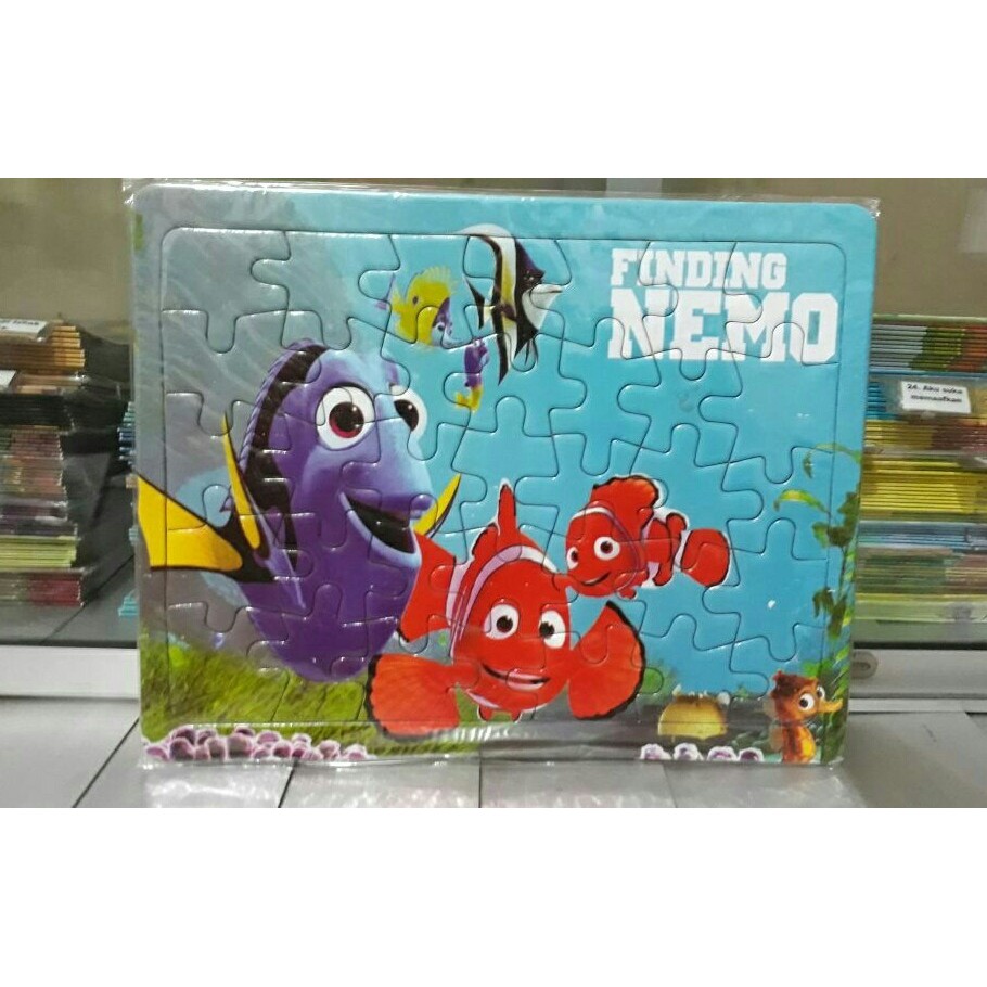 Jual Mainan Puzzle Puzle Pazel Dory dan Nemo Fazel Ikan belajar ...